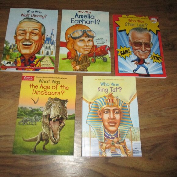 Toys | 18 Who Was What Was Book Collection | Poshmark